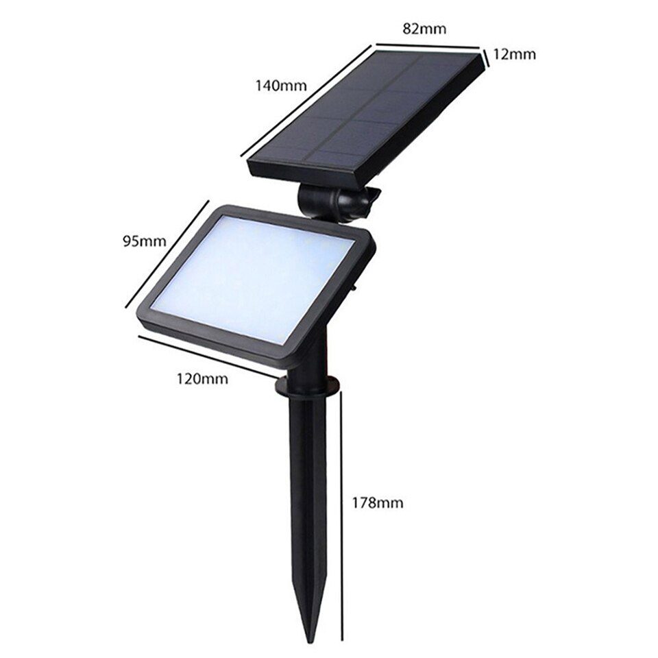 SmartSun 48: Solar LED Security Light | Tree & Shadow